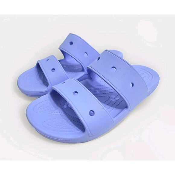 CROCS | Shoes | Crocs Womens Comfort Classic Mega Crush Purple Sandals ...